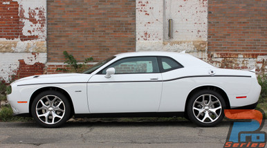 Dodge Challenger SXT Side Vinyl Wrap Graphics SXT 2011-2023