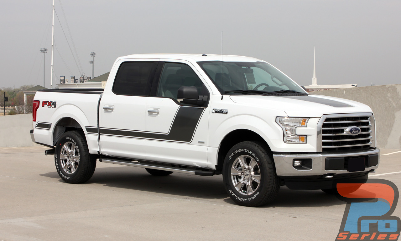 Ford F150 Truck Side Vinyl Graphics 15 FORCE 2 2015-2018 2019