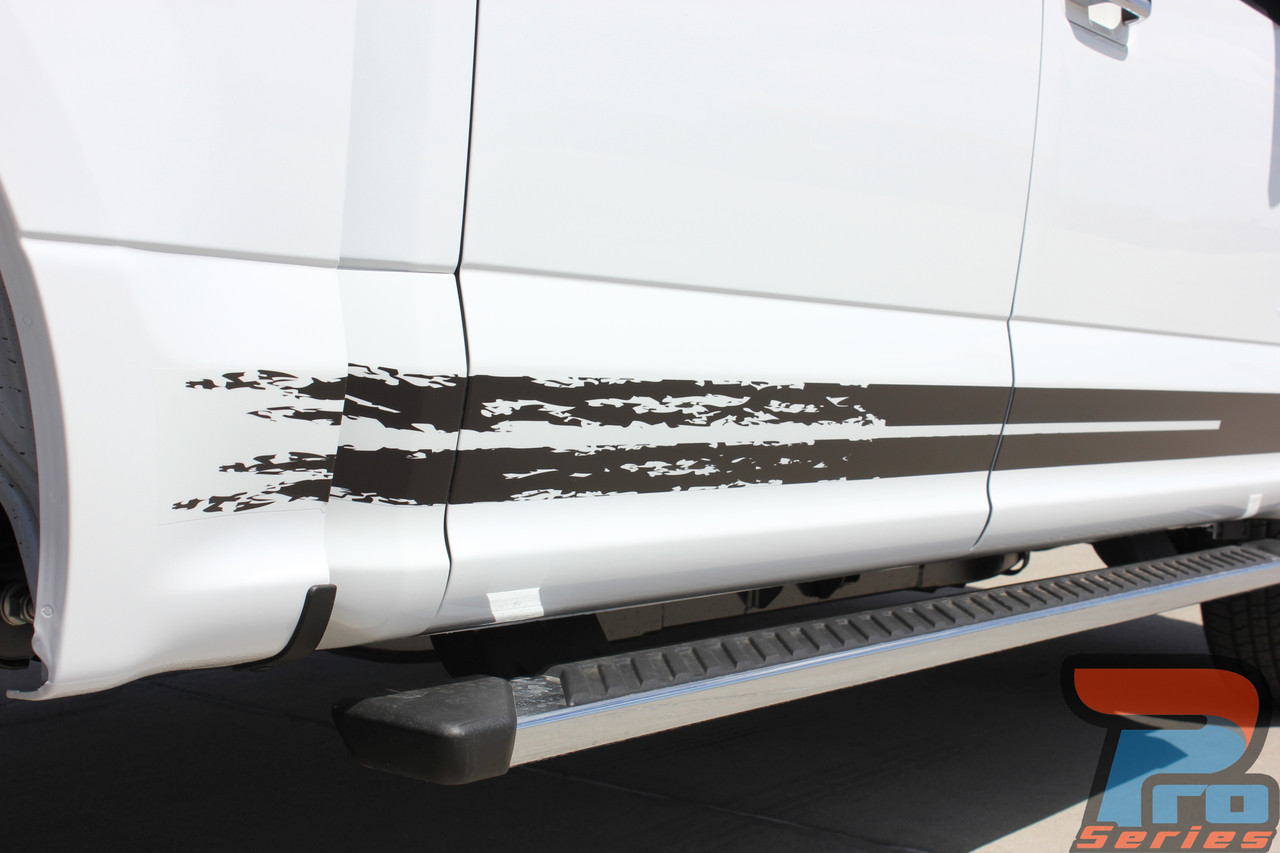 F150 Rocker Panel Decals 150 BREAKUP ROCKER 2015-2018 2019
