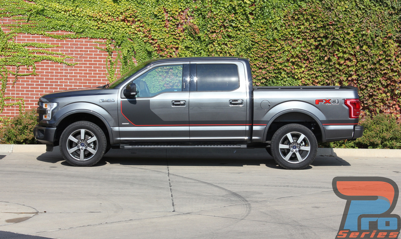 Ford F-150 Decals Graphics SIDELINE 2015 2016 2017 2018 2019