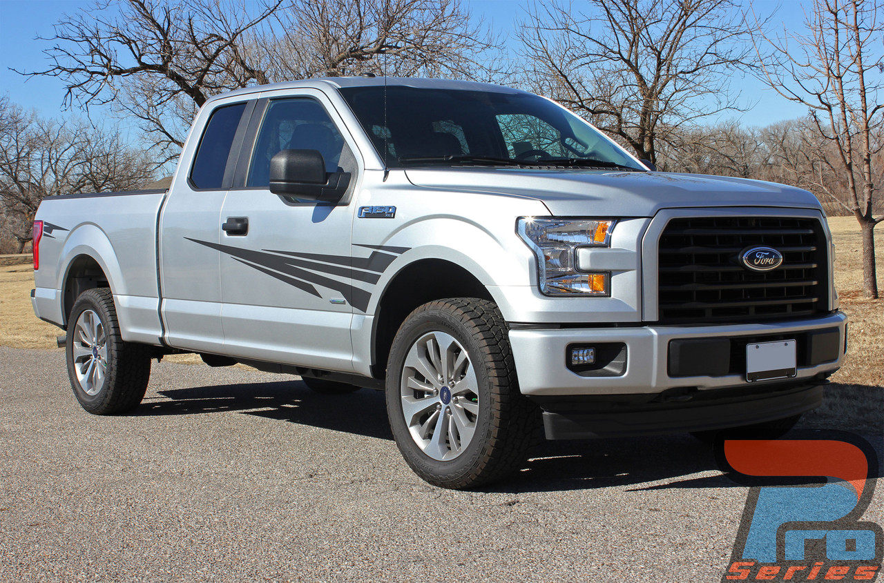 Ford F150 Truck Vinyl Side Graphics APOLLO 2015-2018 2019