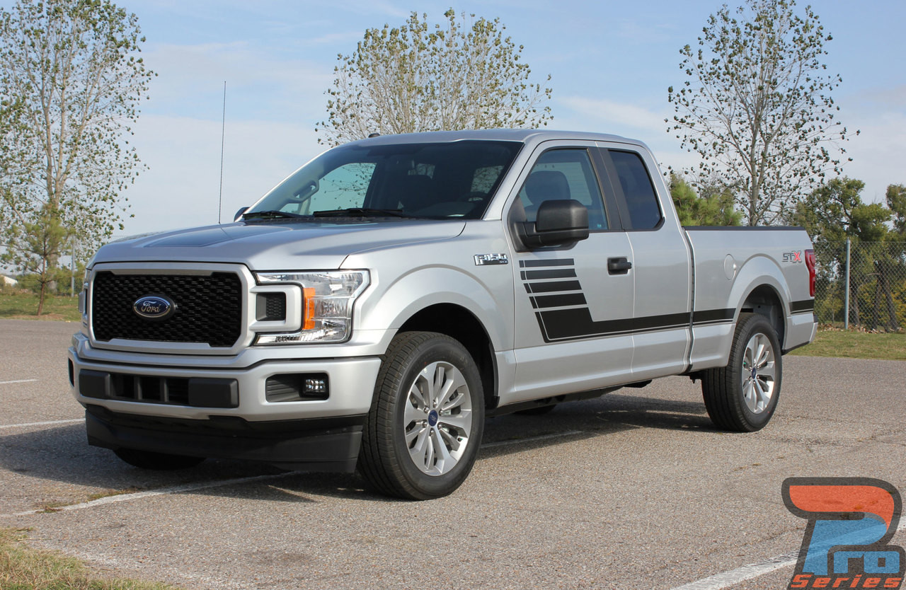 Ford F150 Side Vinyl Graphic Decals SPEEDWAY 2015-2018 2019