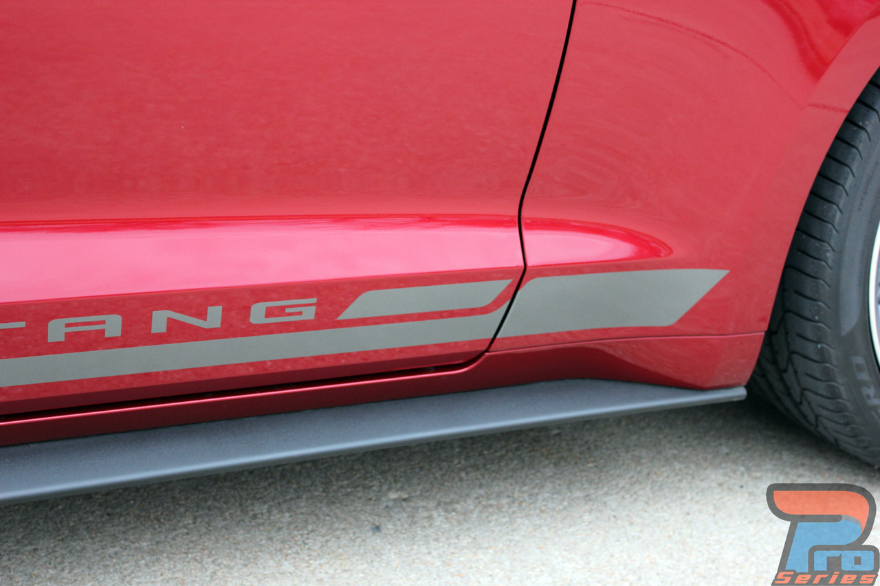 Custom Rocker Panel Stripes for Mustang HASTE 2015-2017