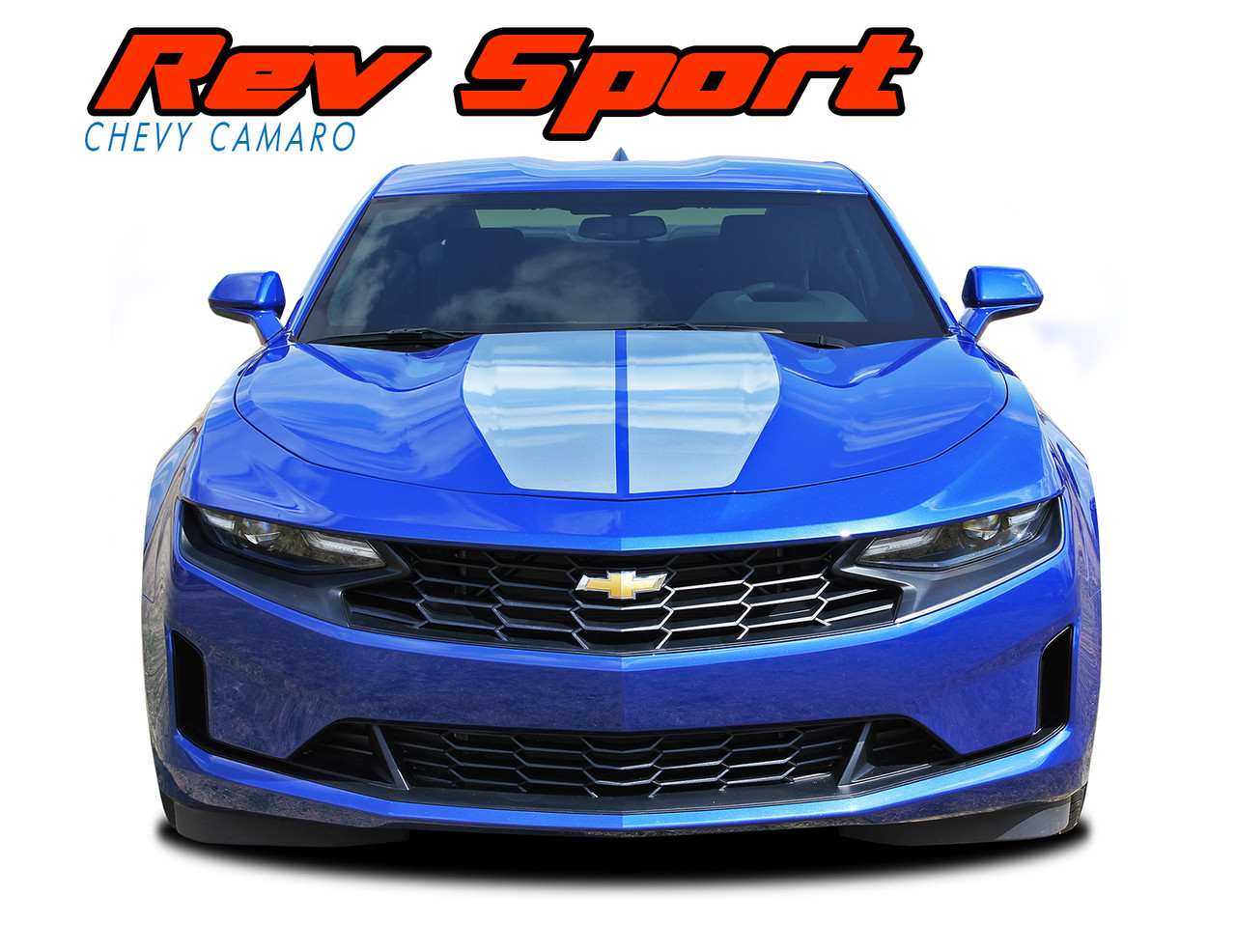 REV SPORT | 2019-2022 Camaro Racing Stripes | Camaro Hood Decals ...