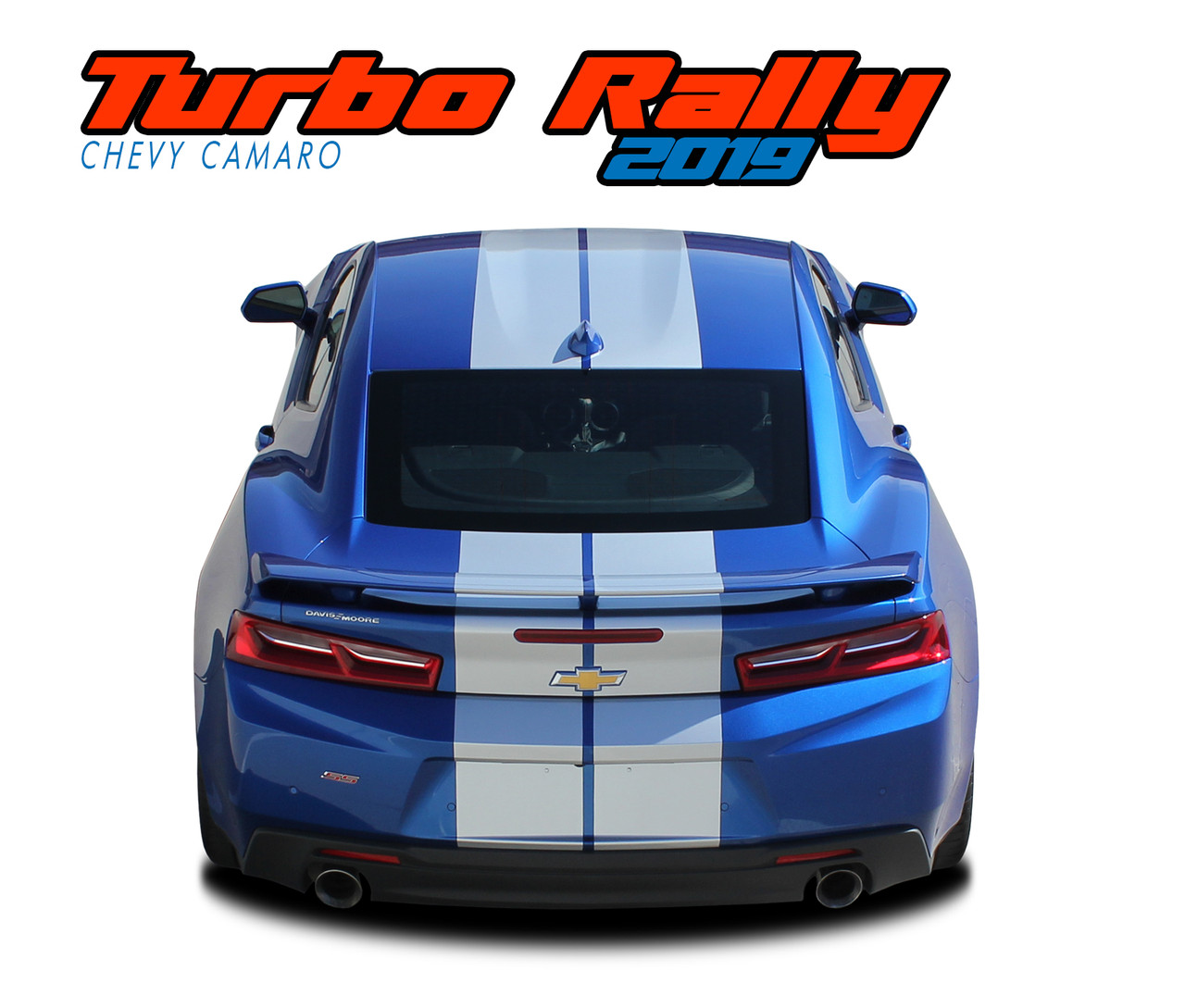 2019-2023 Camaro Racing Rally Stripes TURBO RALLY 19 2020