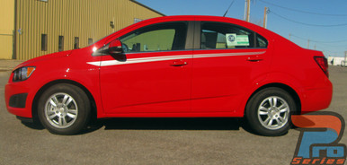 SWEEP | Chevy Sonic Stripes | Sonic Decals | Sonic Vinyl Graphics