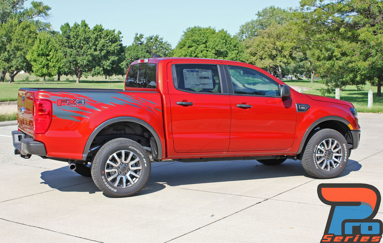 Ford Ranger Bed Side Stripes GUARDIAN 2019-2020 2021 2022