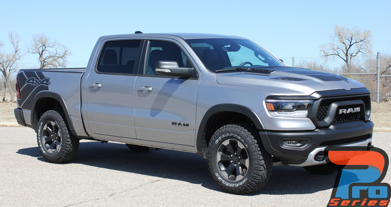 REB SIDES | Dodge Ram Rebel Decals | Ram Rebel 1500 Stripes | Ram Vinyl ...