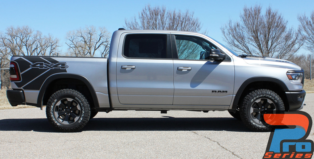 REB SIDES | Dodge Ram Rebel Decals | Ram Rebel 1500 Stripes | Ram Vinyl ...