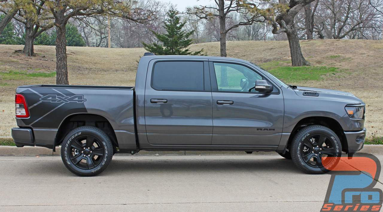 REB SIDES | Dodge Ram Rebel Decals | Ram Rebel 1500 Stripes | Ram Vinyl ...
