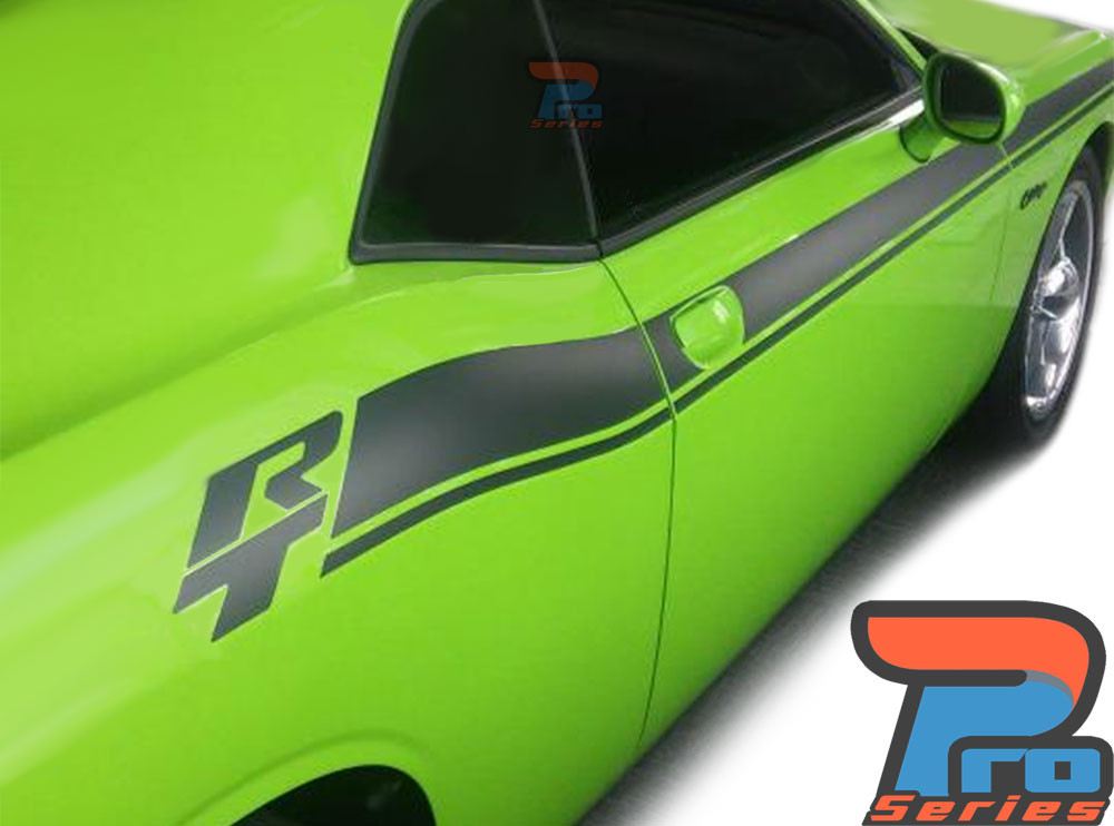 2018 Dodge Challenger Side RT Stripes DUEL 15 2015-2019 2020