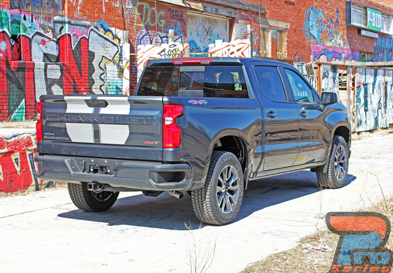 Trail Boss Style Chevy Silverado Stripes BOW RALLY