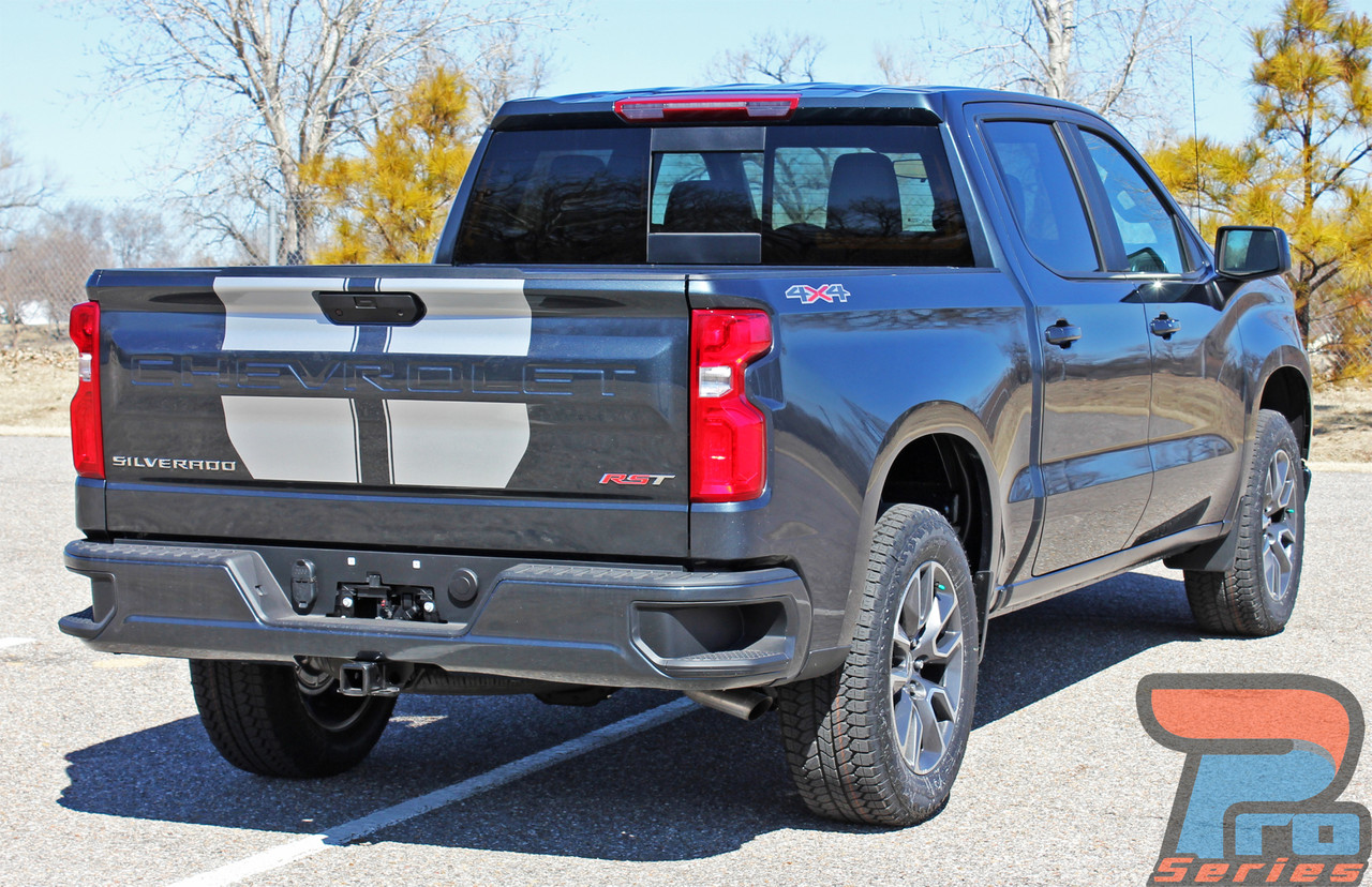 Trail Boss Style Chevy Silverado Stripes BOW RALLY 2019-2021 - VGP