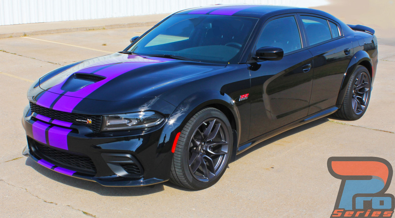 WideBody Dodge Charger SRT 392 Hellcat Stripes N CHARGE RALLY 15 2015-2021