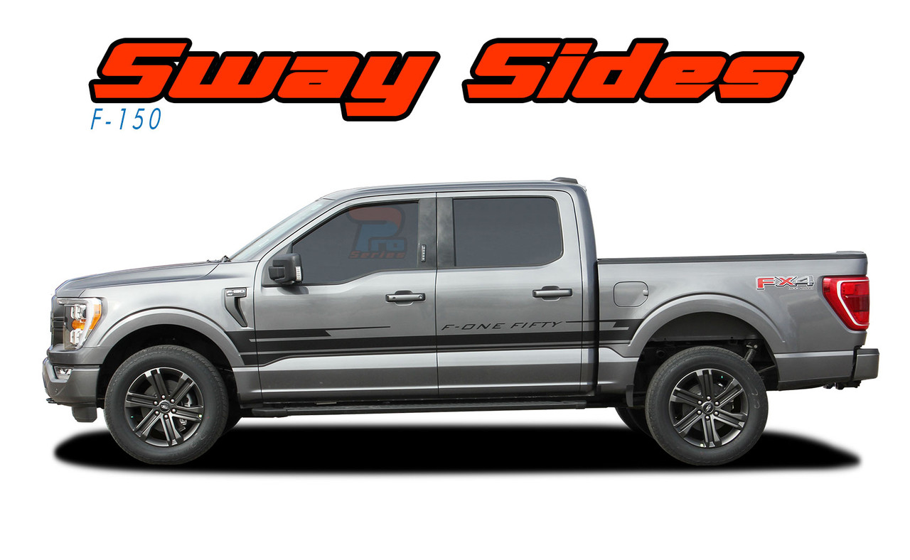 2021 2022 F-150 SWAY | Ford F150 Door Stripes | F150 Decals | F150 Graphics