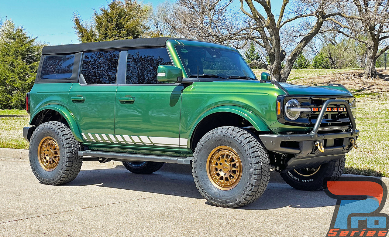 ROCKERS | Ford Bronco Lower Door Stripes | Ford Bronco Decals | Bronco ...