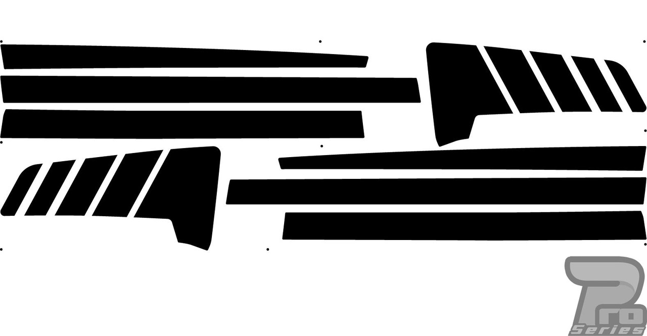 FORTY STROBE | Toyota 4Runner Stripes | Toyota 4Runner Decals | 4Runner ...