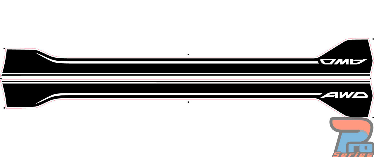 GROOVE SIDES | Subaru Forester Stripes | Subaru Forester Decals ...