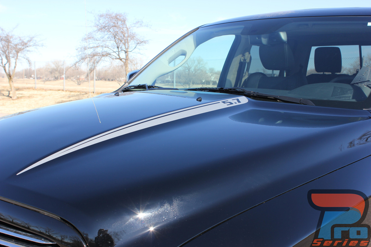 HUSTLE | Dodge Ram Pin Stripes | Dodge Ram Decals | Ram Vinyl Graphics