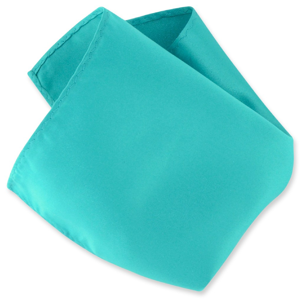 Men's Handkerchief | Teal Blue Hanky | Pocket Square