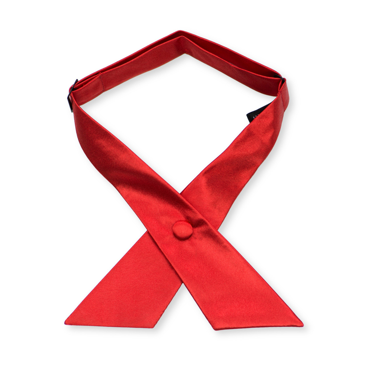 CONCITOR Women's or Men's Crossover Neck Tie Solid Color Continental ...