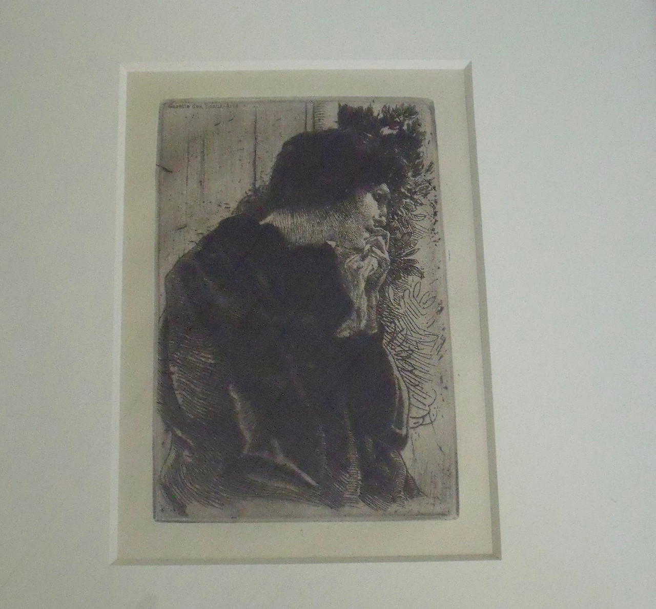 Paul Albert Besnard (1849–1934): "Tristesse" 1887 Etching Gazette des ...