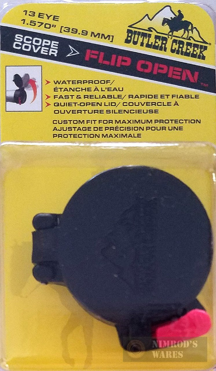 Butler Creek Flip-Open SCOPE COVERS Size 13 1.570" 39.9mm MO20130 ...