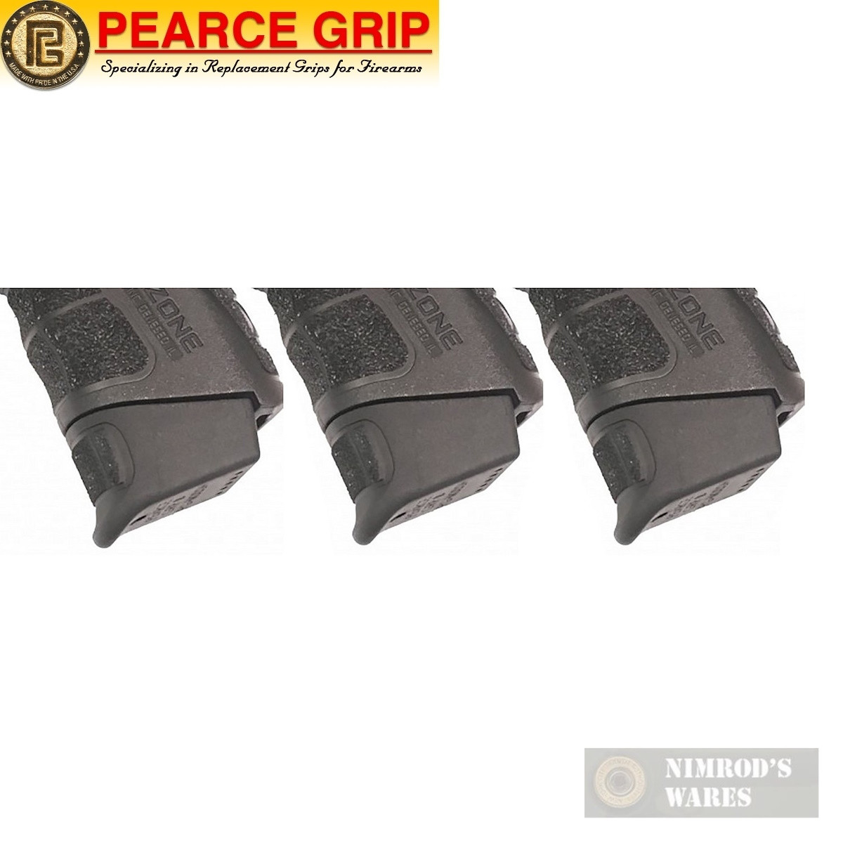 Pearce Grip SPRINGFIELD XD Mod. 2 Mod2 Grip Extension PLUS PG-XDMOD2 3 ...