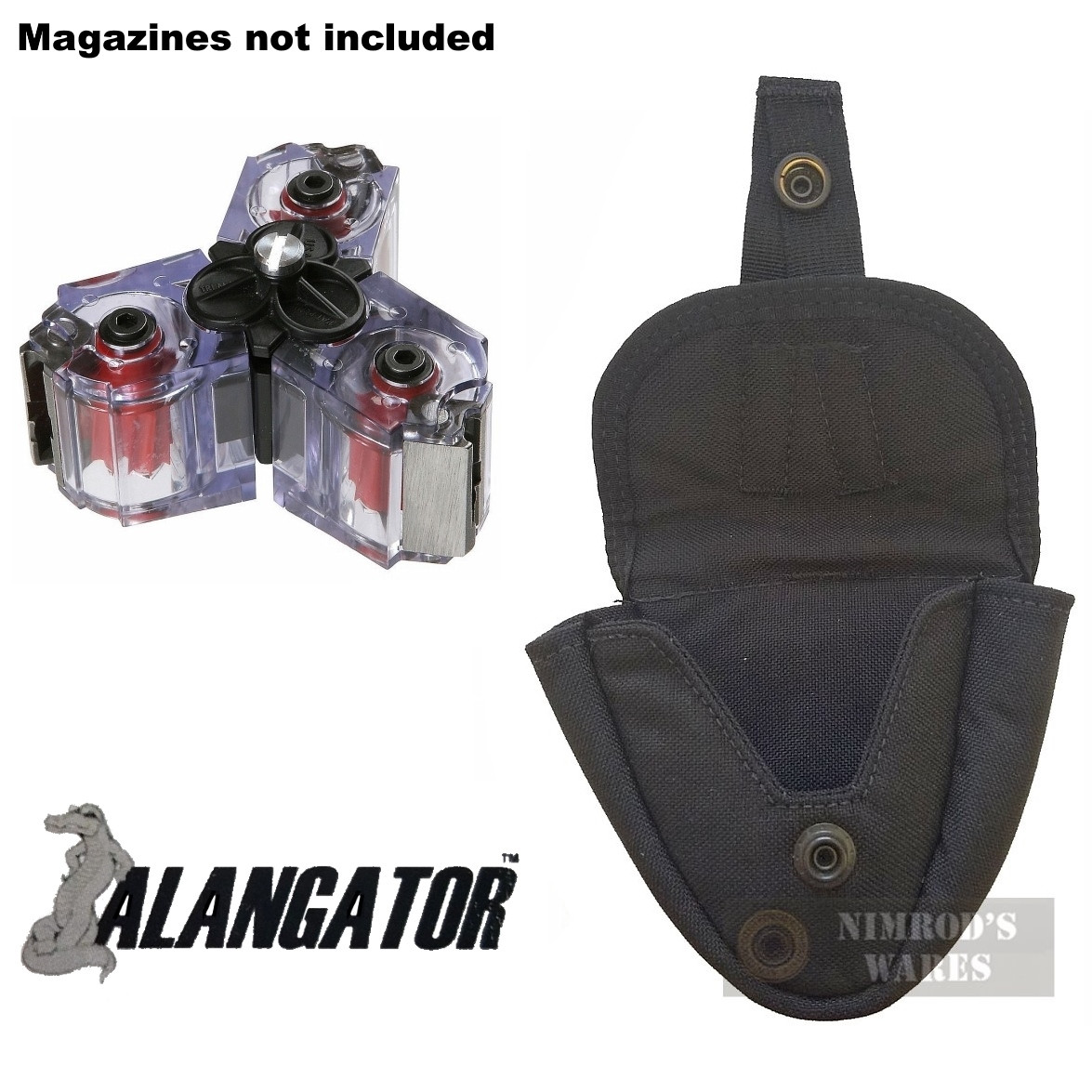Alangator Ruger 10/22 TriMag + POUCH TM1 TMPCHB - Nimrod's Wares