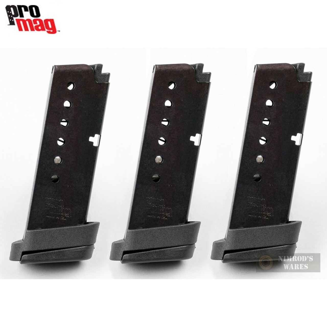 ProMag TAURUS PT709 PT-709 SLIM 9mm 8 Round MAGAZINE 3-PACK TAU21 ...