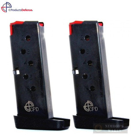 CProducts TAURUS TCP PT-738 .380 ACP 6 Round MAGAZINE 2-PACK ...