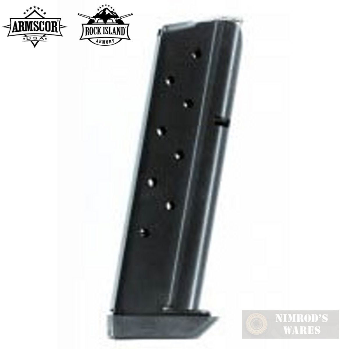 ARMSCOR RIA 1911 10mm 8 Round MAGAZINE with PAD 10-777 - NimrodsWares.com