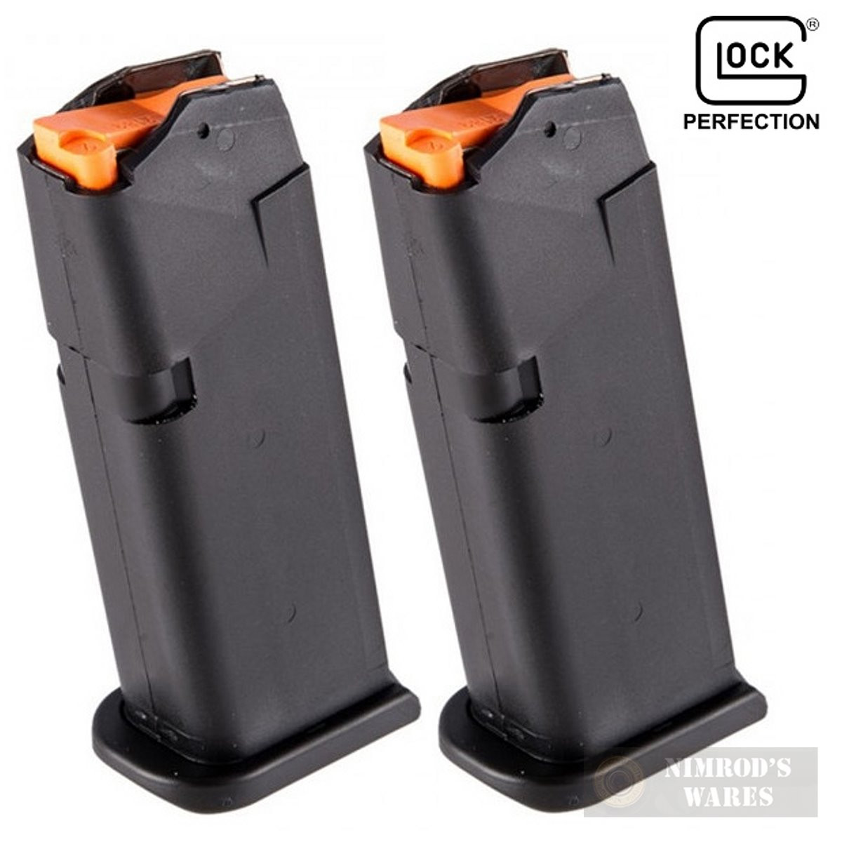 GLOCK G19 GEN 5 9mm 10 Round MAGAZINE 2-PACK 47289 - NimrodsWares.com