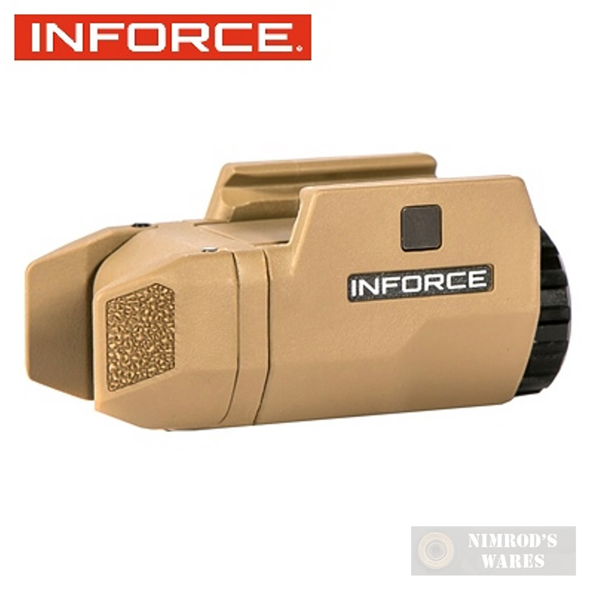 InForce APL Compact HANDGUN LIGHT 200 Lumens 1913 Mil-Std AC-06-1 ...