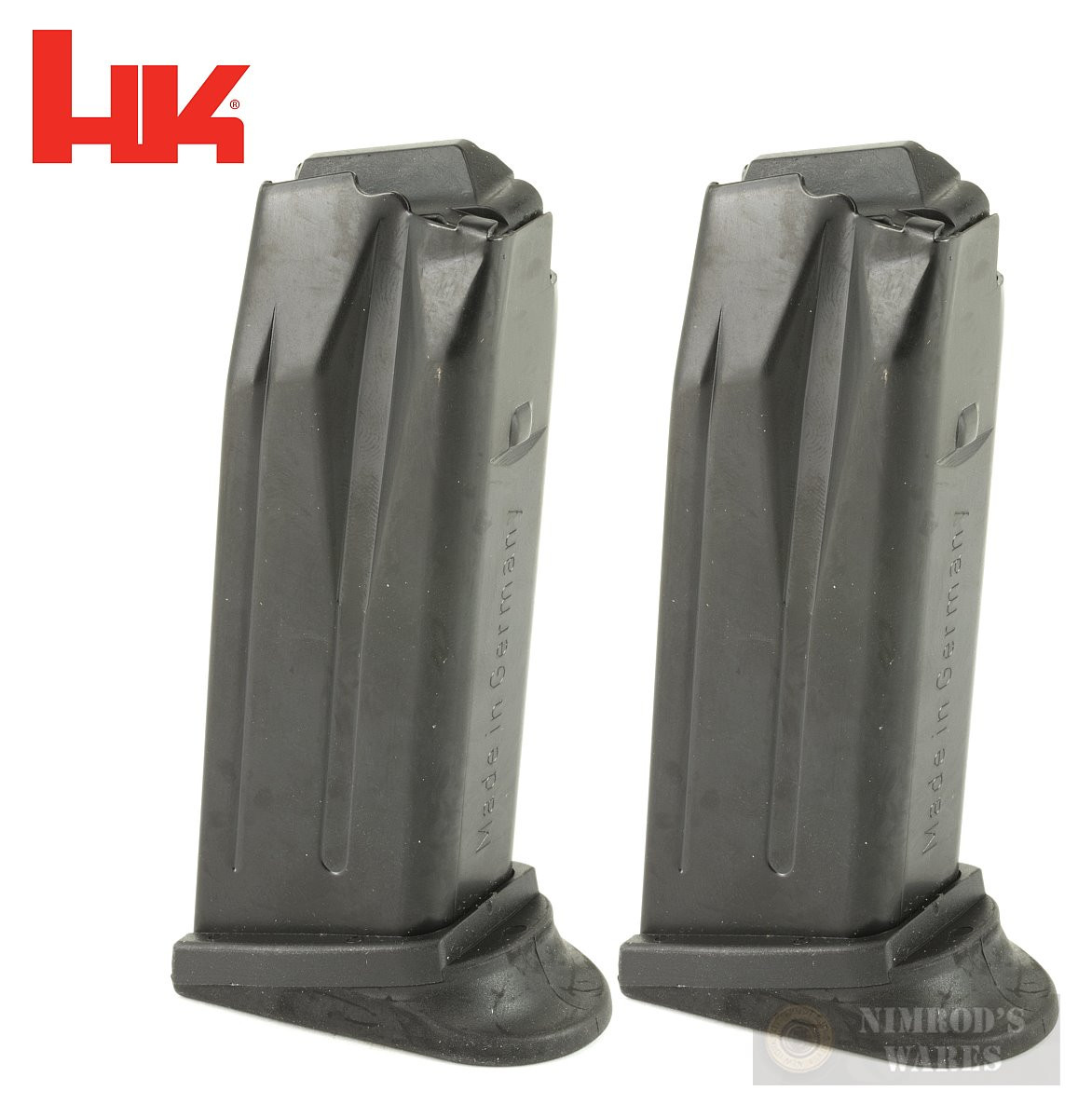 H&K P2000SK .40 SW 9 Round MAGAZINE 2-PACK 207314S Factory ...