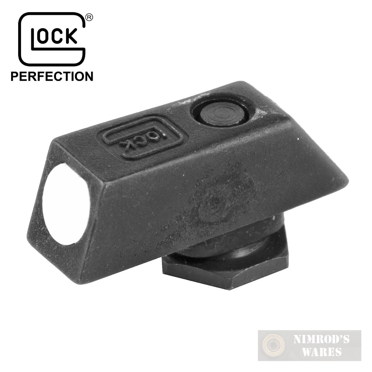 Glock STEEL FRONT SIGHT + SCREW for ALL GLOCK Pistols SP07079 OEM ...
