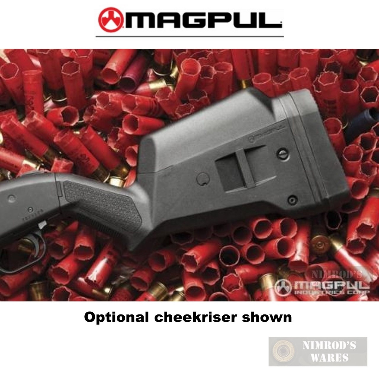 MAGPUL Mossberg 500/590/590A1 12GA Shotgun SGA STOCK MAG490-BLK ...