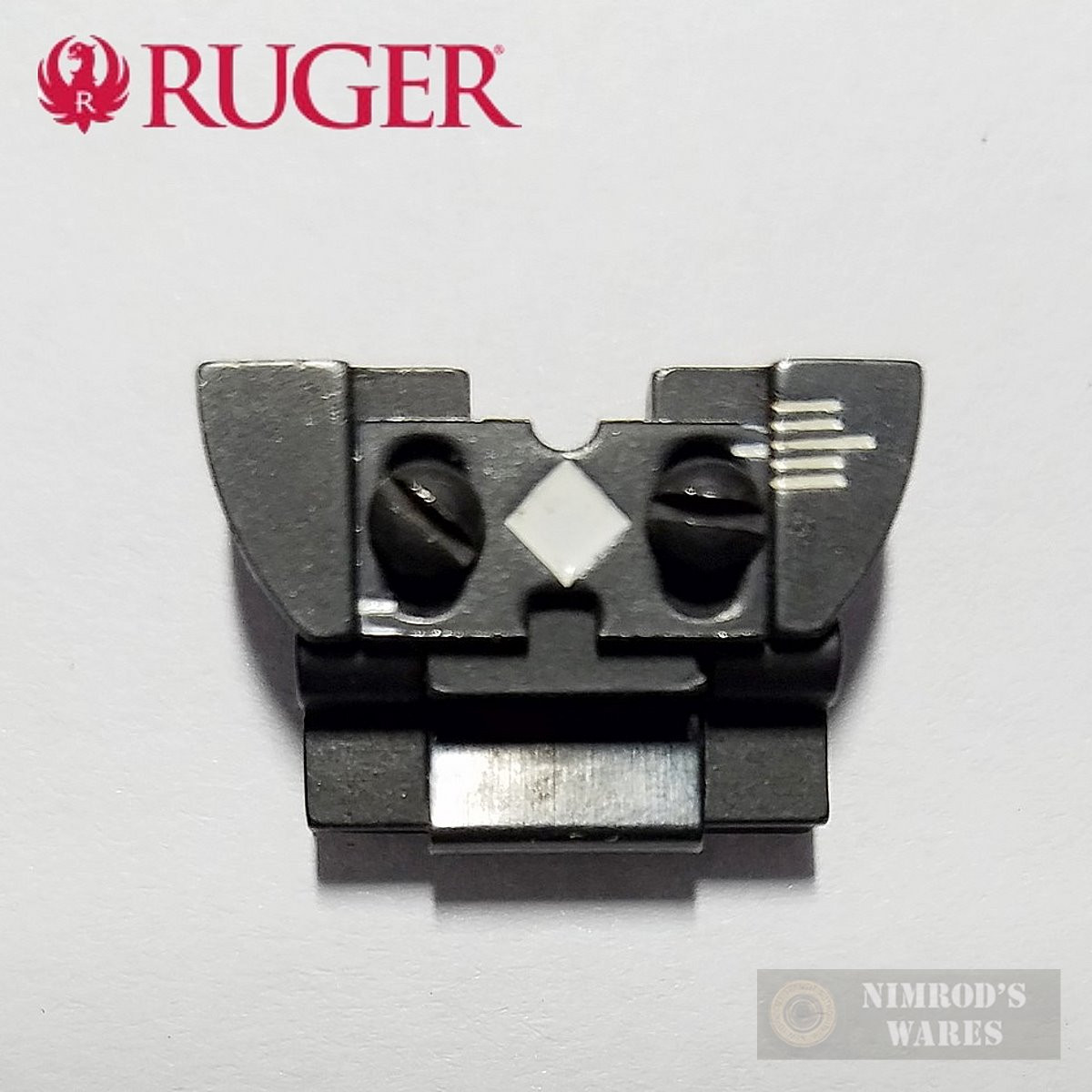 RUGER 10/22 REAR SIGHT Standard Open Rifle B-76 Factory 2 Screws ...