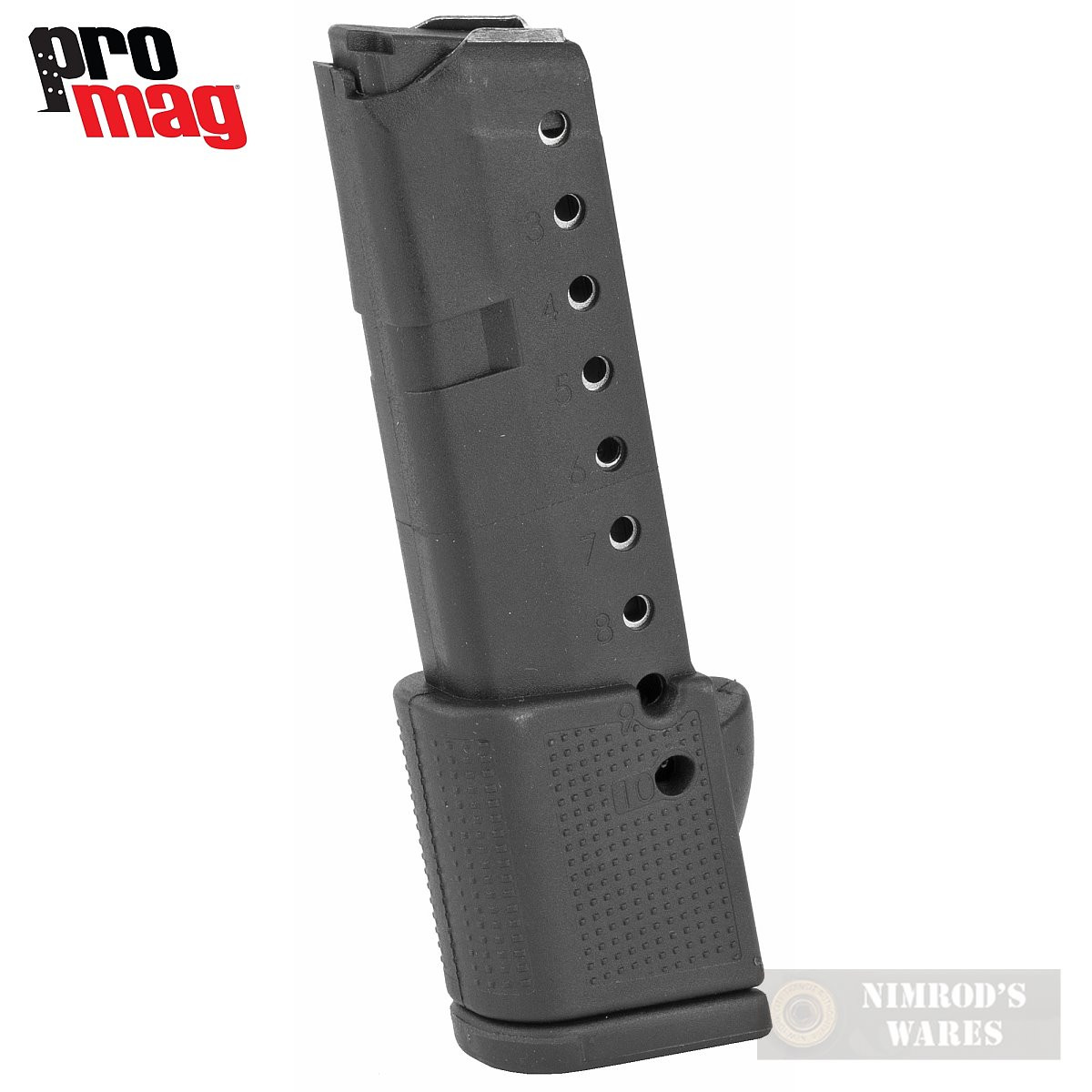 ProMag GLOCK 42 G42 .380ACP 10 Round MAGAZINE Polymer GLK11 ...