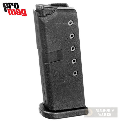 ProMag GLOCK 42 G42 .380ACP 6 Round MAGAZINE GLK10 - NimrodsWares.com