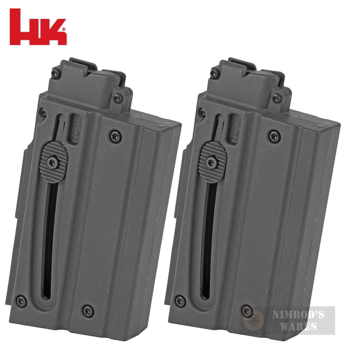 H&K HK416 .22LR 10 Round MAGAZINE 2-PACK 51000199 - NimrodsWares.com