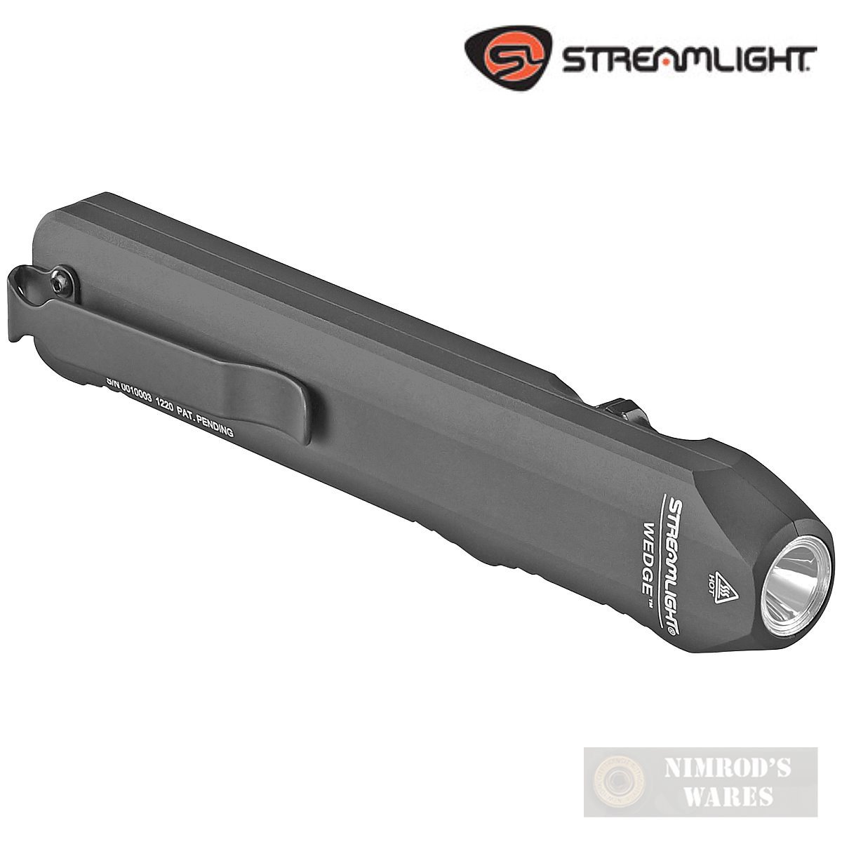Streamlight WEDGE Flashlight 300/1000 Lumens EDC Rechargeable 88810 ...
