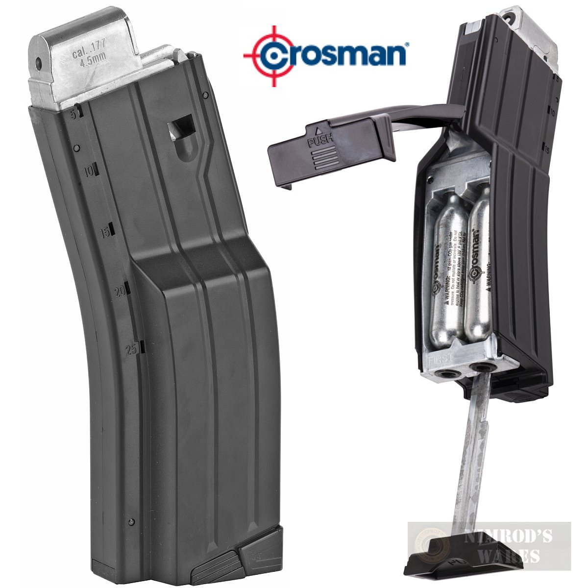 Crosman Full-Auto R1 DPMS Bushmaster 300-Round BB QR MAGAZINE CFAHCM ...
