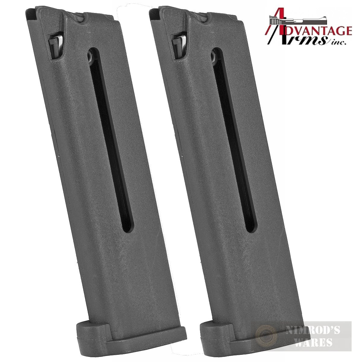 Advantage Arms 1911 Conversion Kit MAGAZINE 2-PACK .22LR 10 Rounds ...