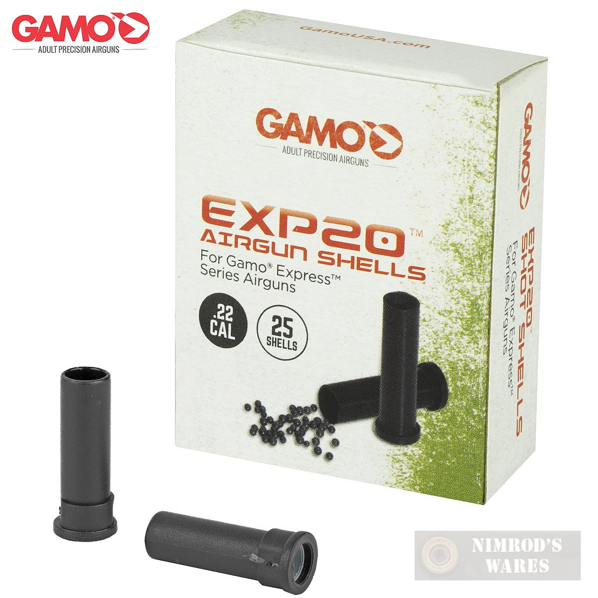 Gamo VIPER & SHADOW EXPRESS .22 SHOT SHELL Ammo 25-ct 632300054 ...