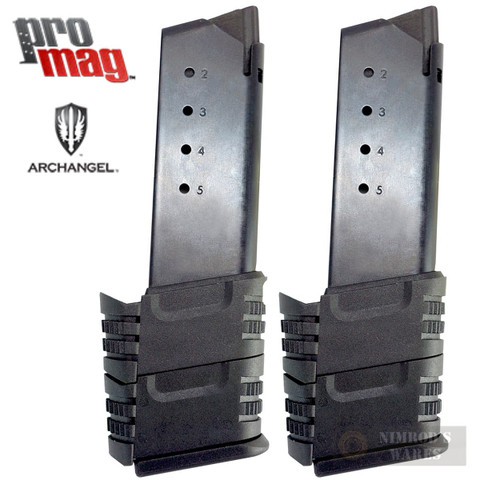 ProMag SPRINGFIELD XD-S XDS .45ACP 8-Round MAGAZINE 2-PACK STEEL SPR10 ...