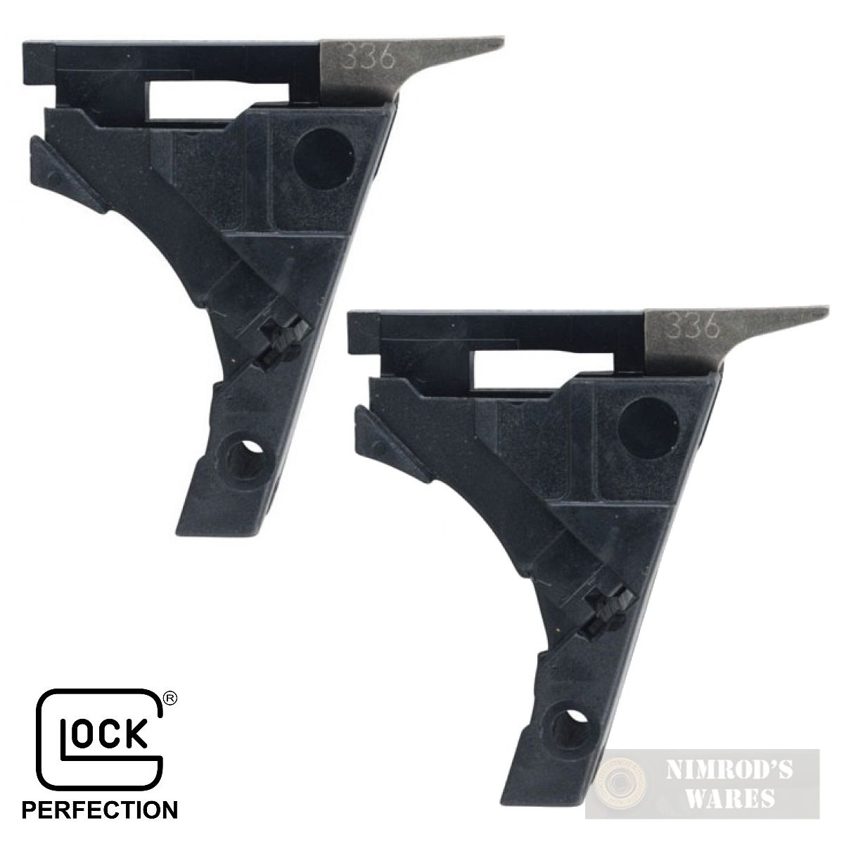 GLOCK Trigger Mechanism HOUSING 2-PACK with Ejectors Gen 4 .357 Models ...