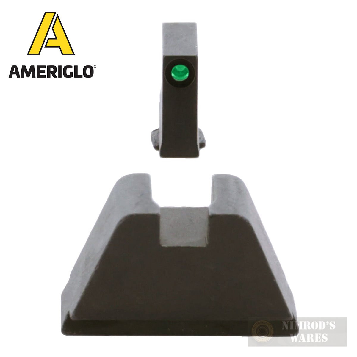 AmeriGlo GLOCK 3XL Tall OPTIC COMPATIBLE SIGHTS Tritium Front GL-811 ...