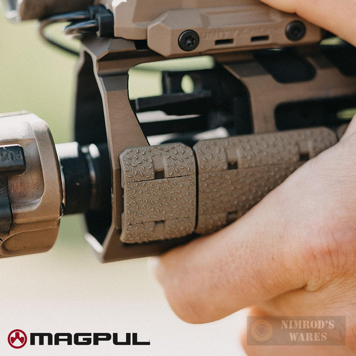 Magpul M-LOK RAIL COVERS Type 2 Half Slot for Aluminum Forends MAG1365 ...