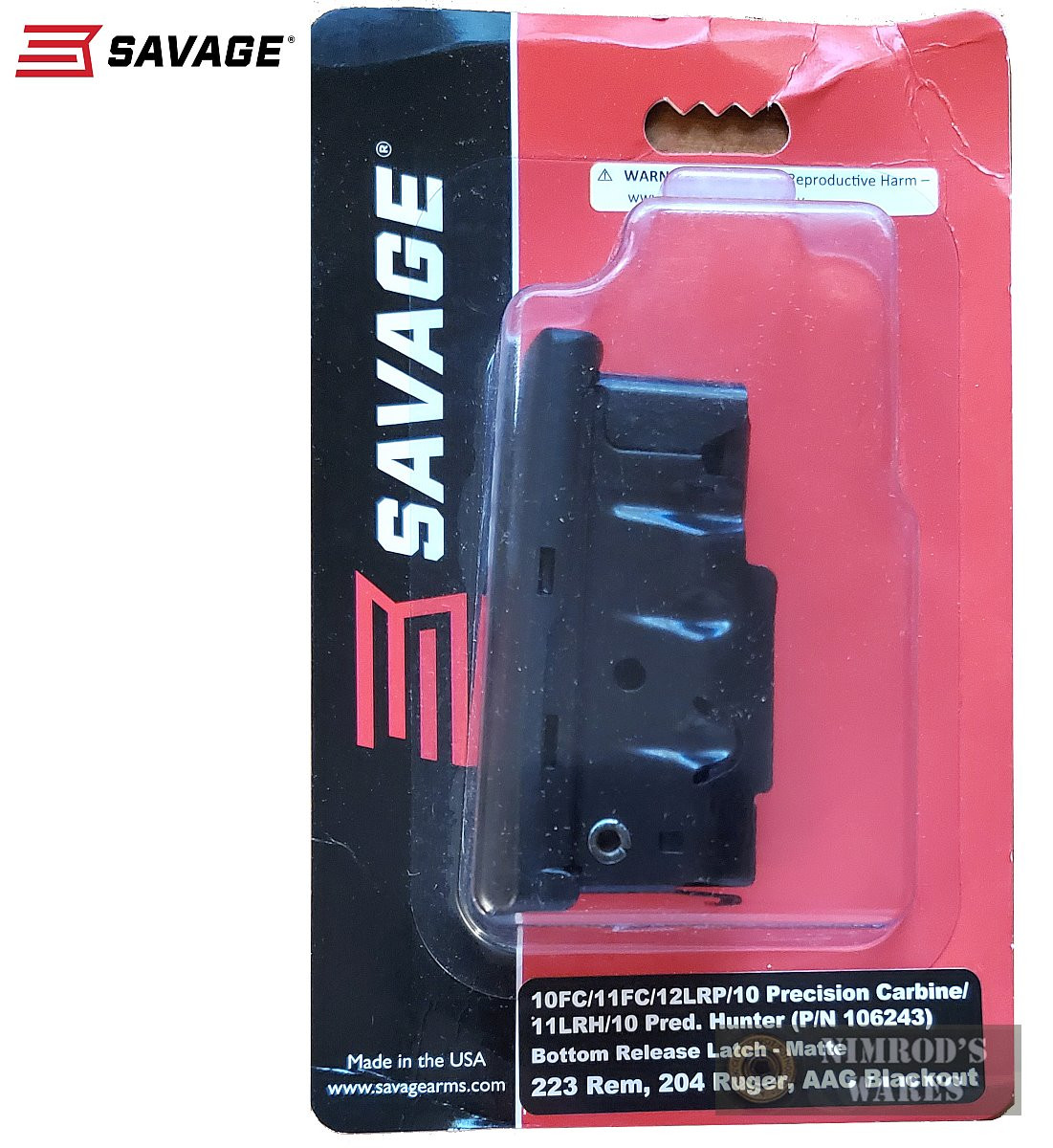 Savage 10FC 11FC 12LRP 10 Prec. Carb. 11LRH 10 Predator SA 4-Rd ...